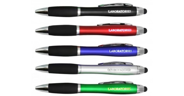 Lumos Pen Series light pen with stylus - pen with light up logo Custom ...