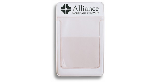 Custom Printed Pocket Protector w/3"x4" Clear Flap - Bravamarketing.com ...