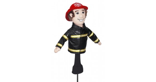 Fireman Golf Head Cover with Logo - Bravamarketing.com | Golf Head ...