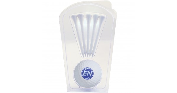 Promotional Golf Ball Clamshell with Five Golf Tees - Bravamarketing ...