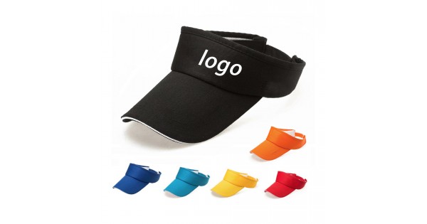 Custom Cotton Colorful Sun Visor - Bravamarketing.com | Golf Visors