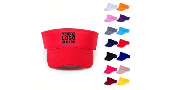 100% Cotton Visor Custom Imprinted - Bravamarketing.com | Golf Visors