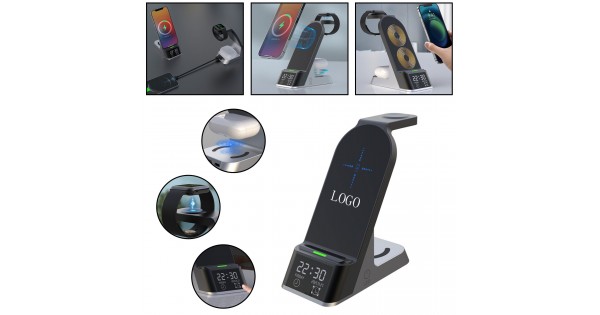 6 in 1 Multifunctional Wireless Charger with Logo - Bravamarketing.com ...