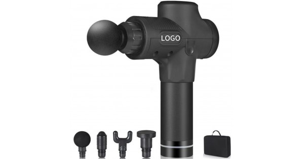 Massage Gun Muscle Massager with Logo - Bravamarketing.com | Massage Guns
